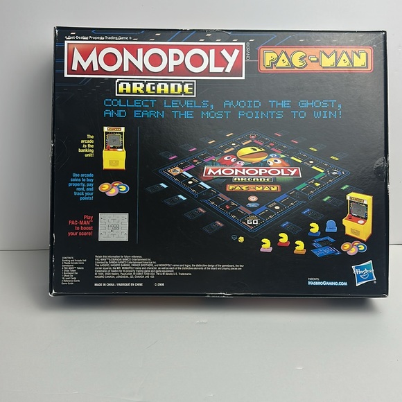 Monopoly | Toys | Monopoly Arcade Pacman Board Game | Poshmark